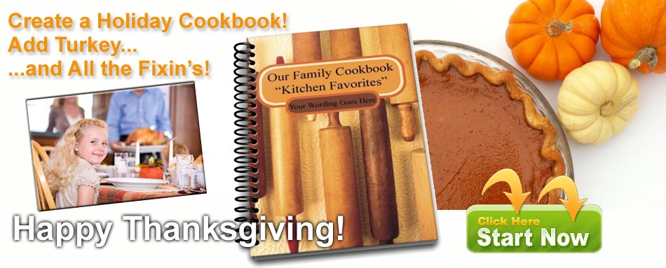Family Cookbook Project - Cookbook software to start your own family ...