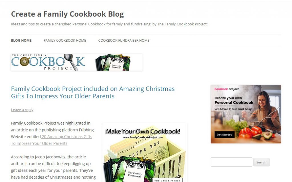 Top Food For Though Blog Posts of 2020 – The Family Cookbook Project