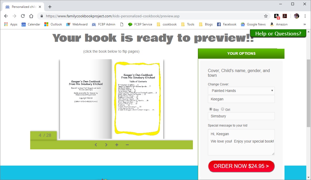 Cookbooks for Kids – The Family Cookbook Project