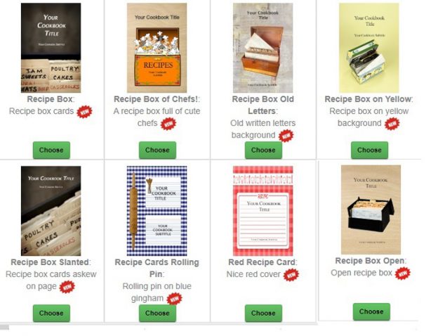 8 New Recipe Card Themed Covers Added to Family Cookbook Project… – The ...