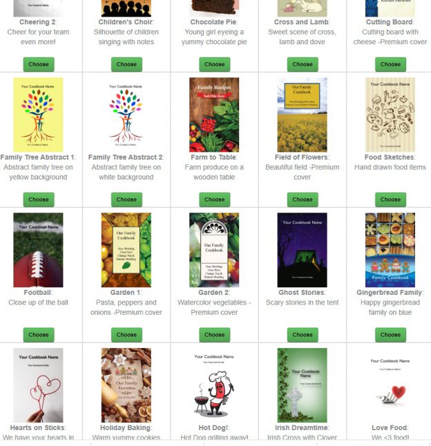 Customizing your Family Cookbook Cover – The Family Cookbook Project
