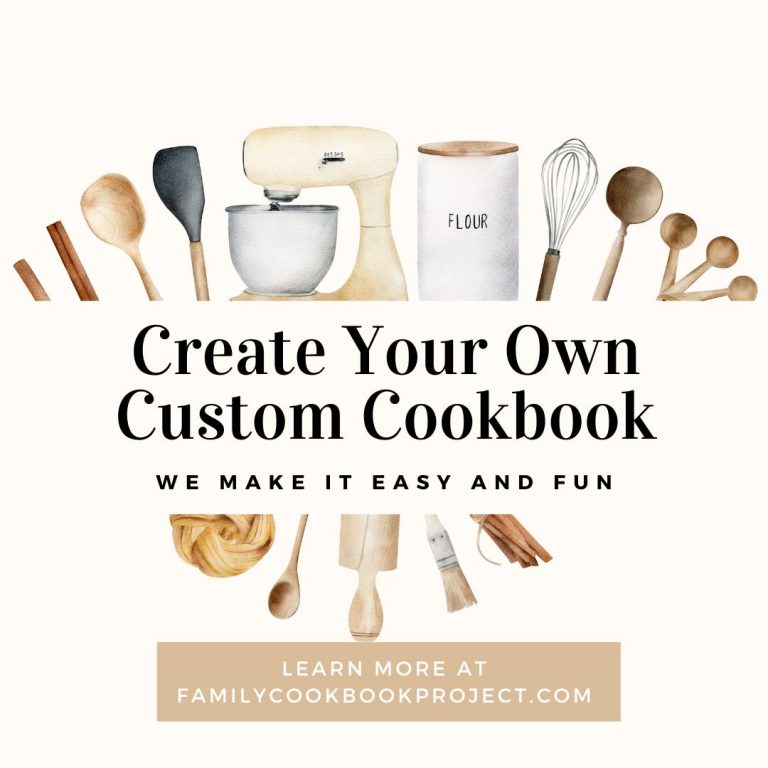 How To Make A Wedding Cookbook – The Family Cookbook Project
