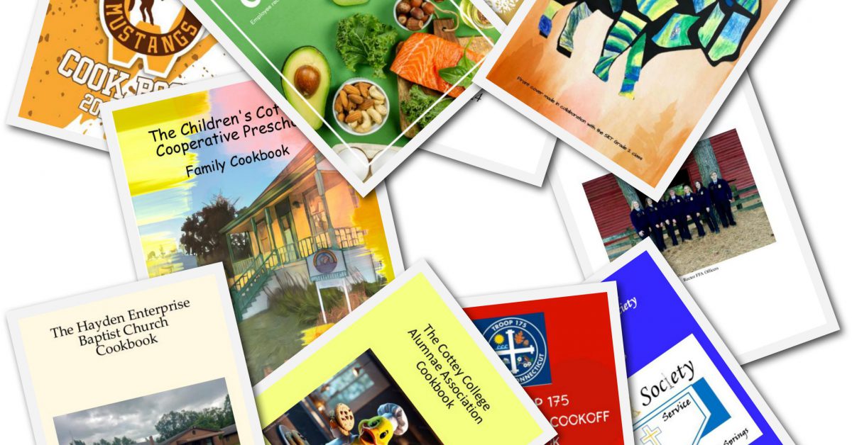 Ideas For a Custom Fundraising Cookbook Cover – The Family Cookbook Project